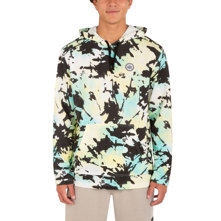 Hurley Modern Surf Poncho Long Sleeve Hoodie w/DTM Drawcord for Men