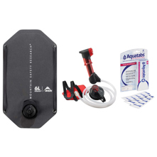 MSR Water Storage Bag 6L with Aquatabs Purifier Tablets & HyperFlow ...