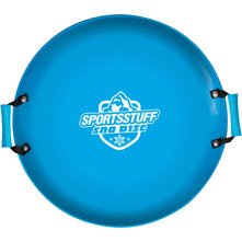 Sportsstuff Sno Disc Steel Winter Saucer, Blue 26" - SunnySports
