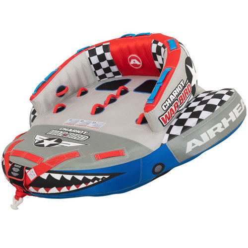 Airhead Chariot Warbird 2 Rider Towable Tube - SunnySports