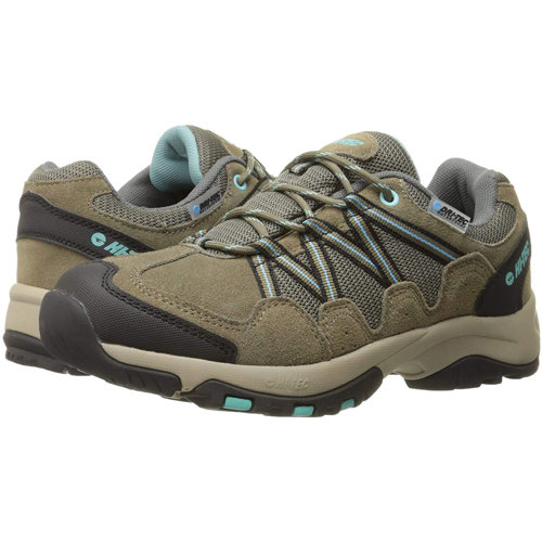 Hi Tec Women's Florence Low Waterproof Shoes - Taupe - SunnySports