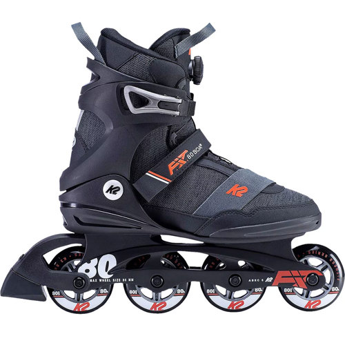 K2 Sports F.I.T. 80 BOA Inline Skates for Men - SunnySports