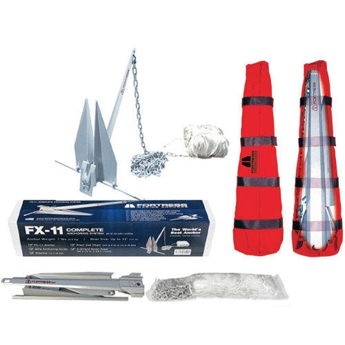 Fortress Bundle FX-11 Complete Anchor Kit with SFX-11 Stowaway Bag