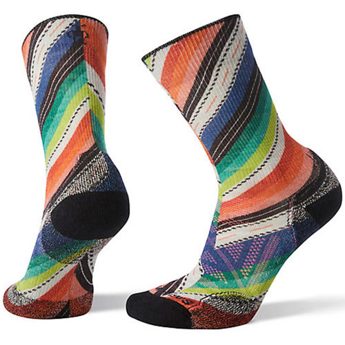 SmartWool PhD Outdoor Light Print Crew Socks for Women - SunnySports SmartWool PhD Outdoor Light Print Crew Socks for Women - SunnySports