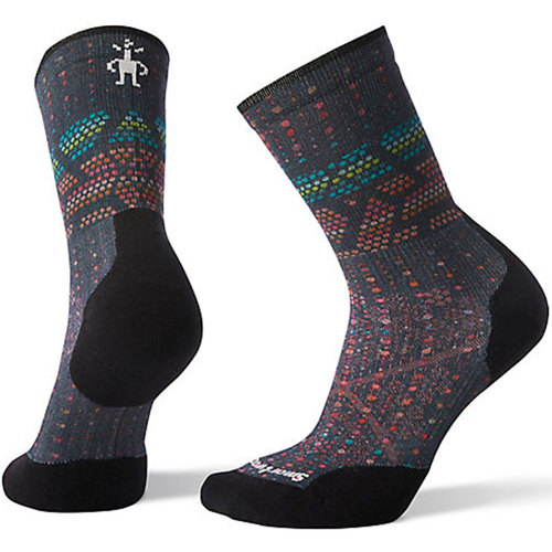 SmartWool PhD Run Light Elite Print Crew Socks for Women