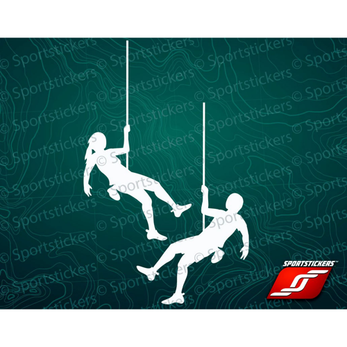 SportStickers Rock Climber Sticker - Children, 2 Pack - SunnySports