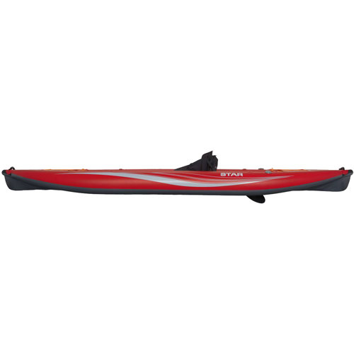 NRS Star Paragon Inflatable Kayak, X-Large Red - SunnySports