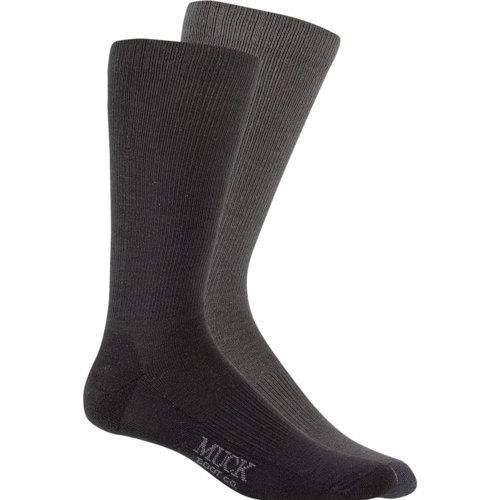 Wigwam Alex Crew 2-Pack Socks by Muck, Large Assorted - SunnySports